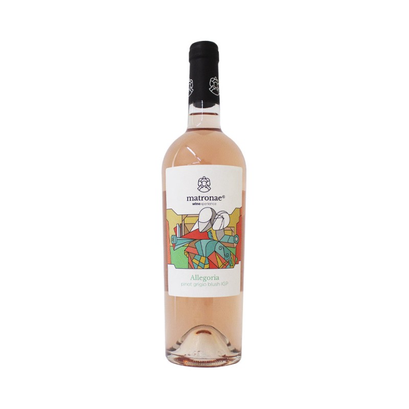 6 Bottles Vino Matronae - Pinot Grigio Blush IGP (Allegoria)
